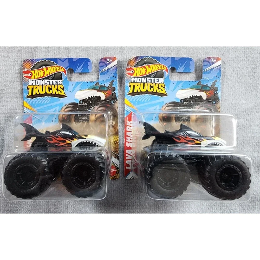 Hot Wheels | Toys | New Hot Wheels Monster Trucks 2 Pack Black Lava ...